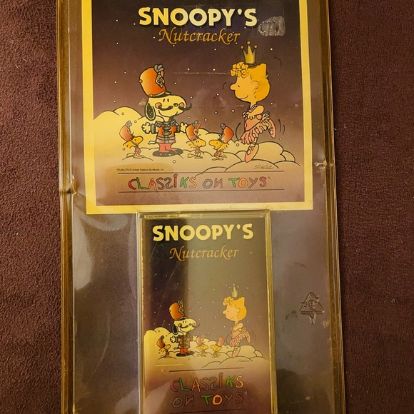 Snoopy | Other | New Snoopy Cassette Tape Snoopys Nutcracker Classiks ...